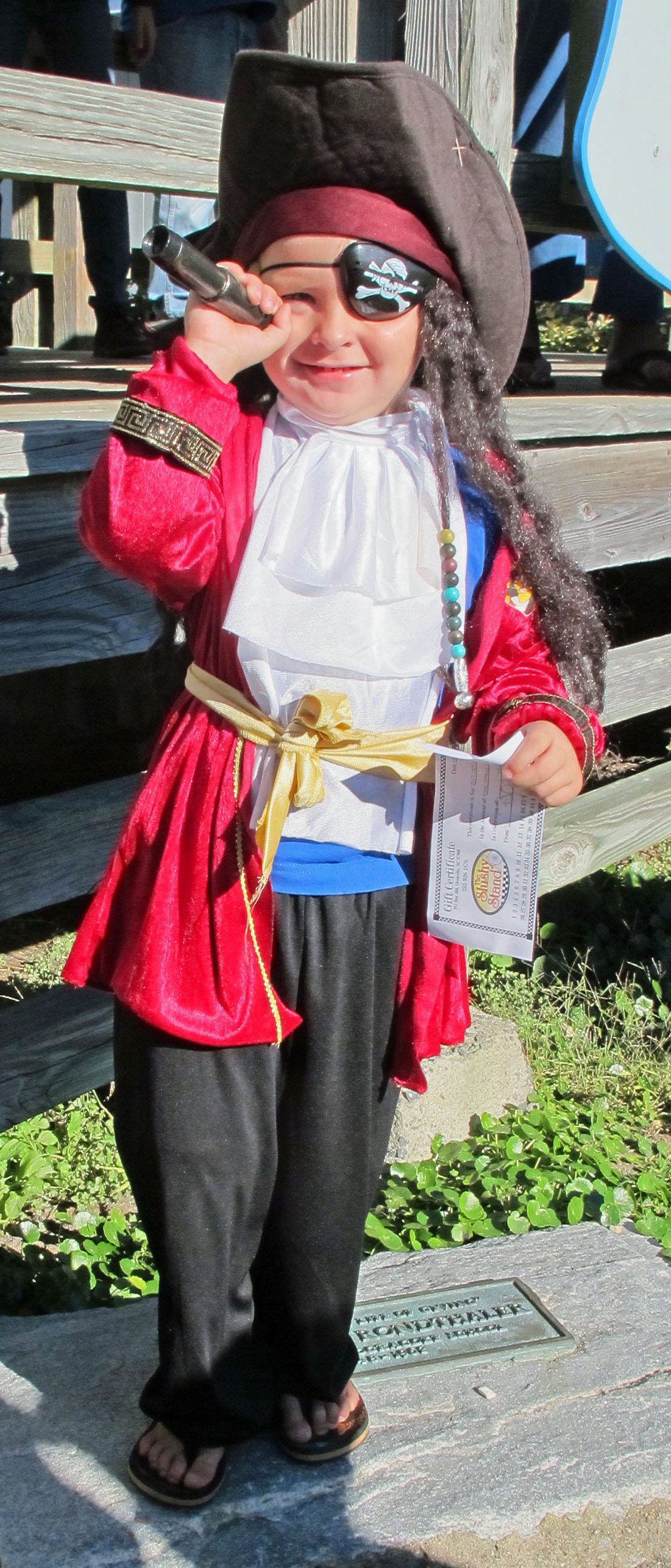 Asher Mason Wins Best Pirate Costume, Ocracoke School Halloween ...