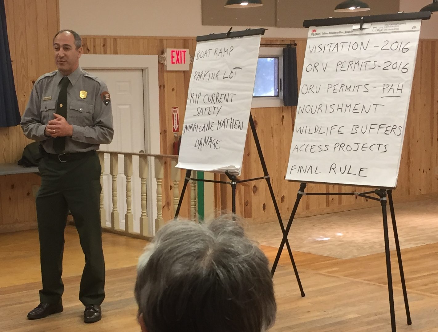 Hallac visit Jan 2017 | Ocracoke Observer