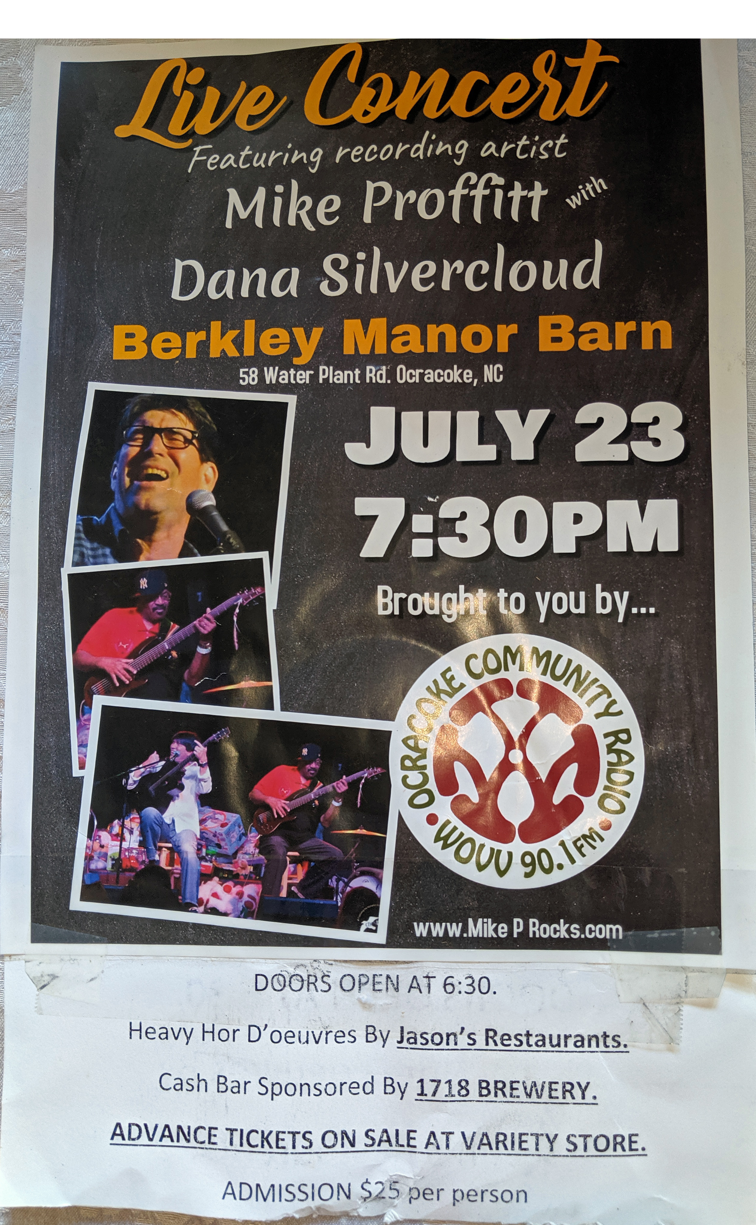 WOVV concert Jul 23 | Ocracoke Observer