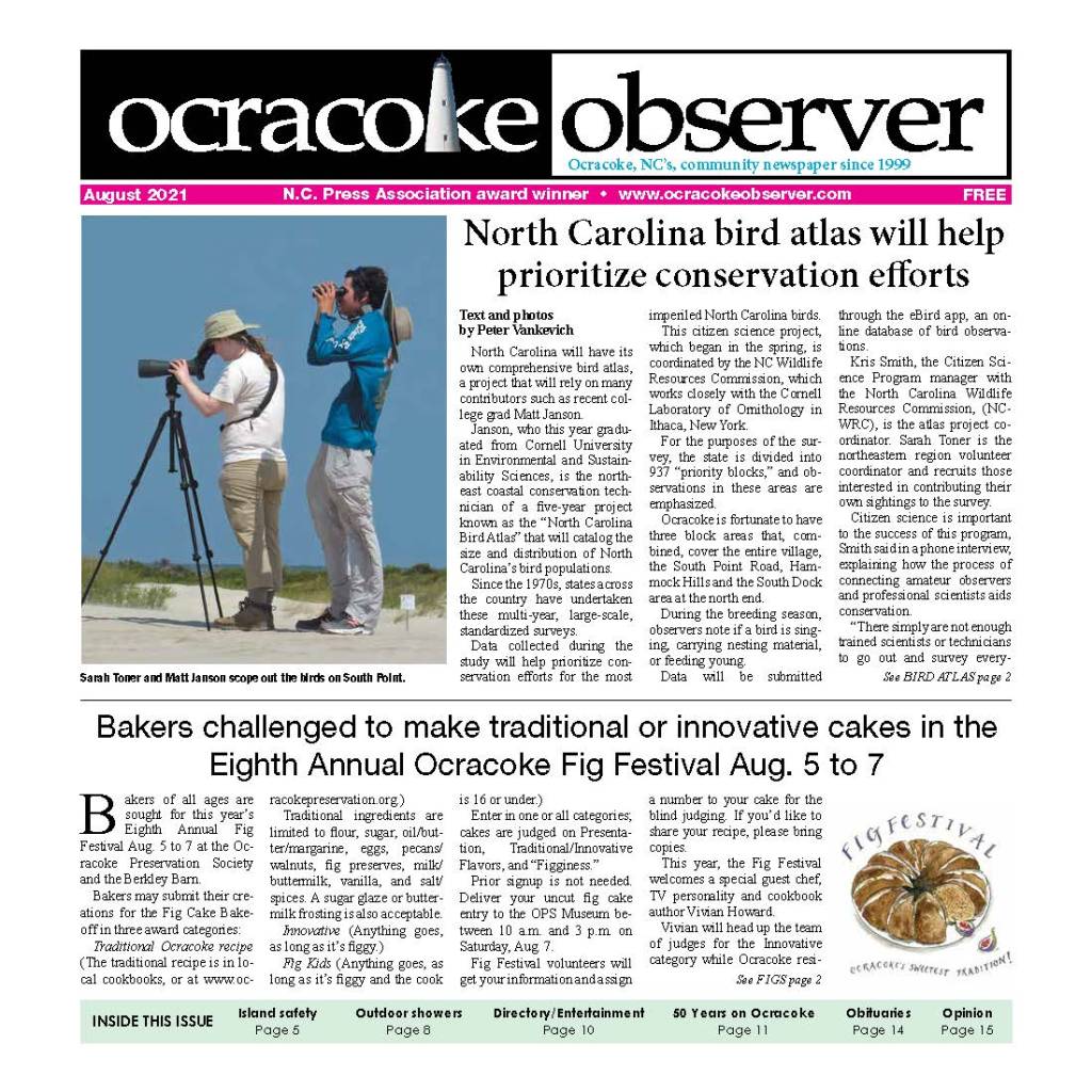 Ocracoke Observer | Community newspaper of Ocracoke, NC