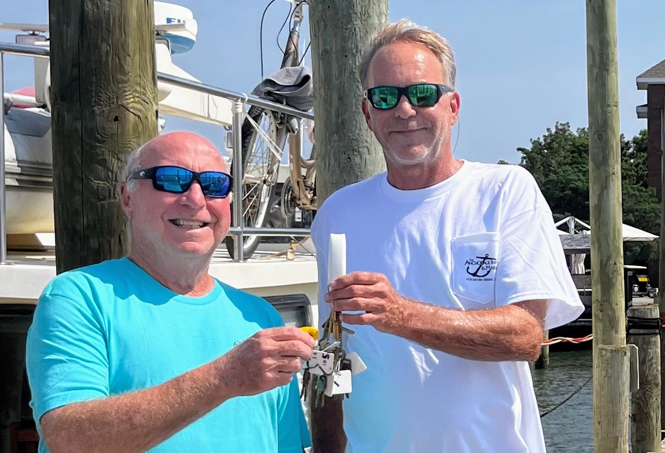 Bill Rich Bill Gilbert crop | Ocracoke Observer