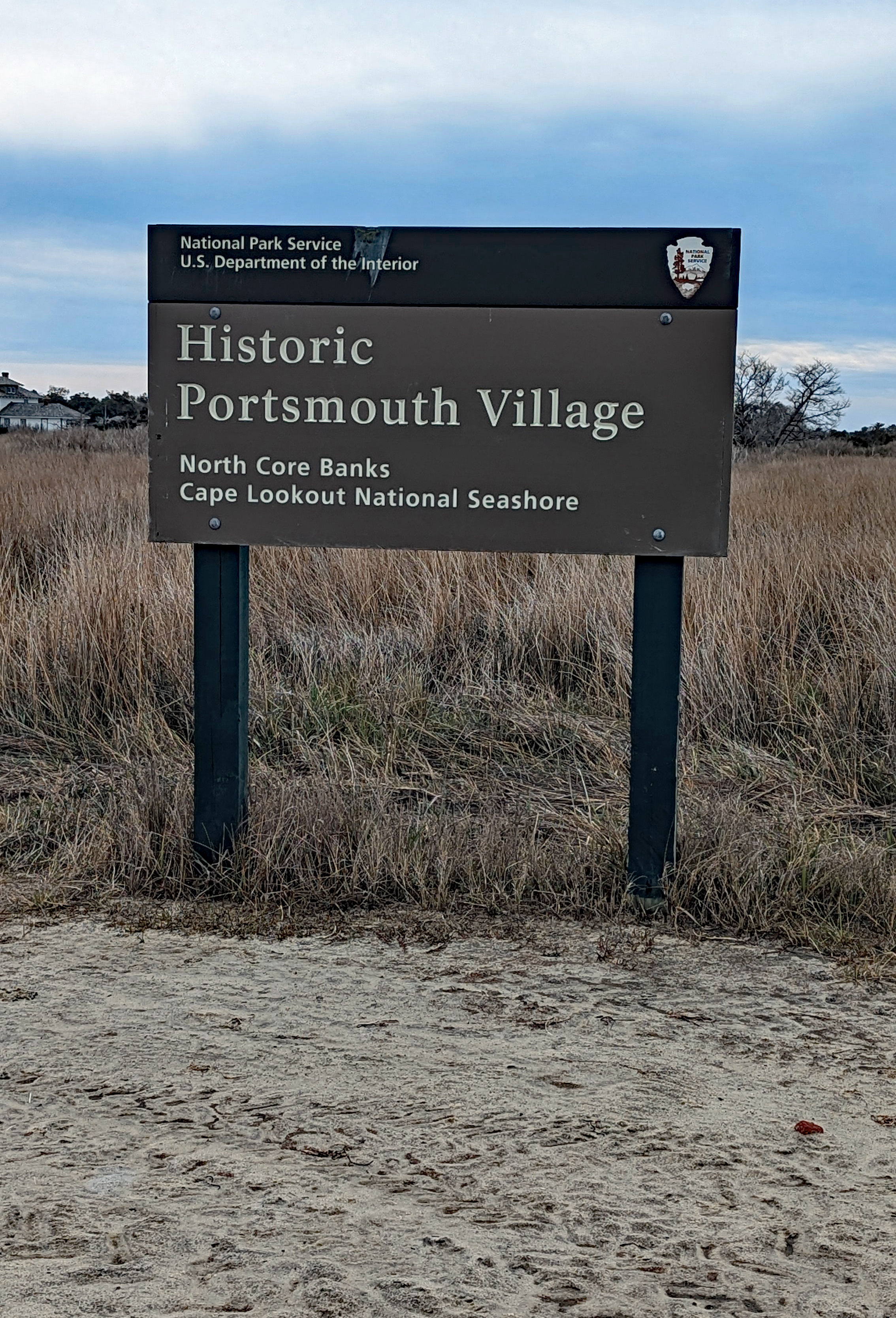 Portsmouth Village sign PXL_20250309_ | Ocracoke Observer